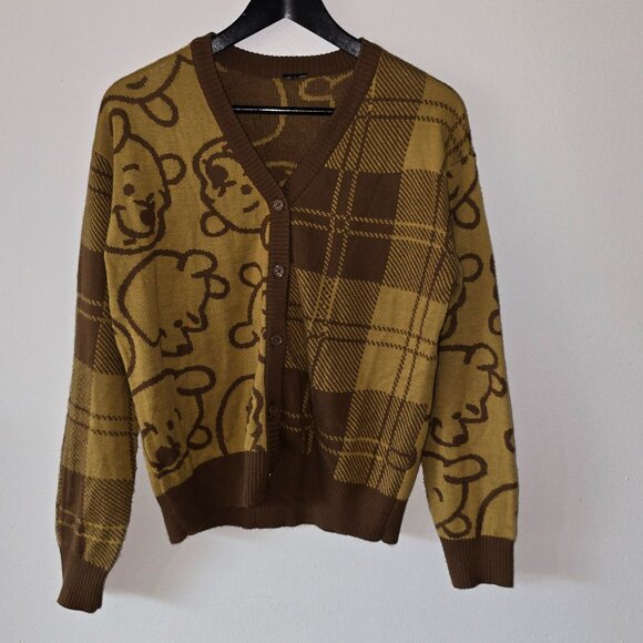 Disney | Sweaters | Disney Winnie The Pooh Cardigan | Poshmark